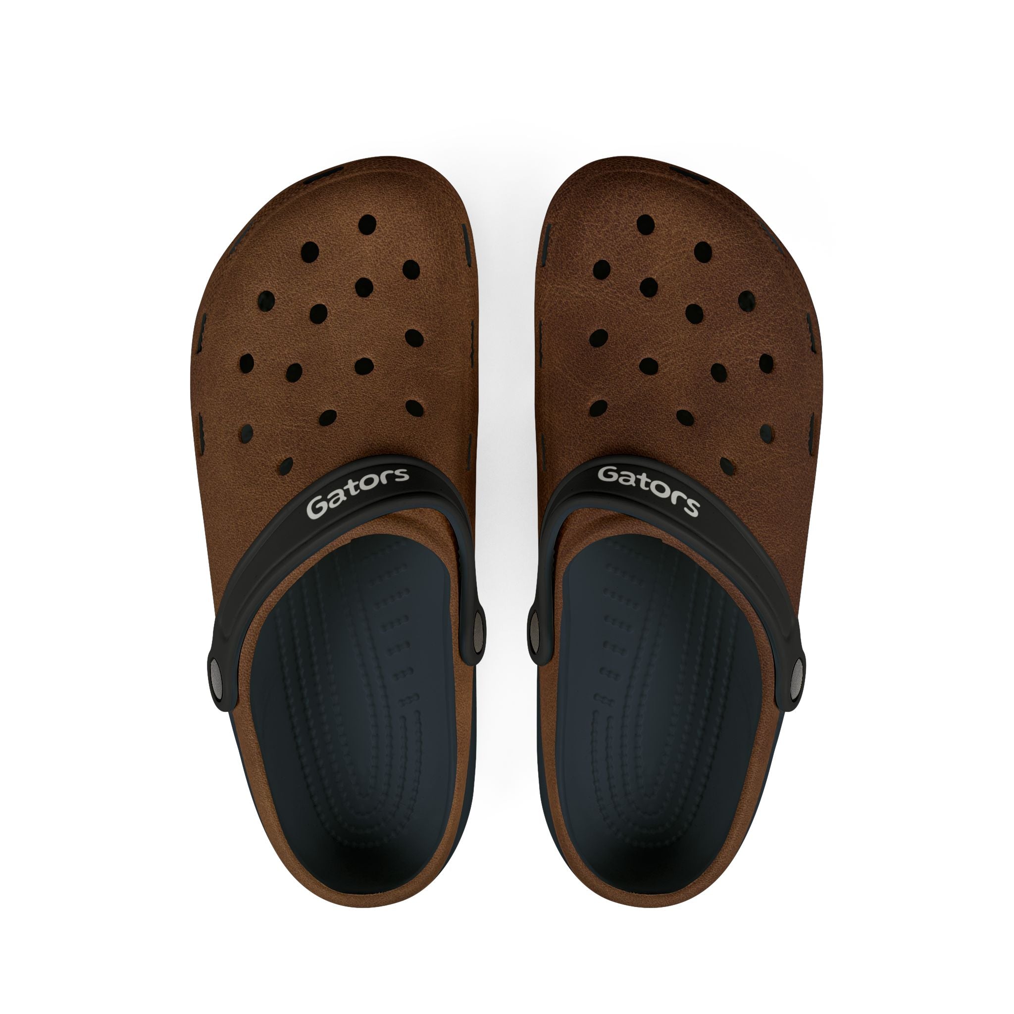 Faux Faux Leather Clogs – Gators