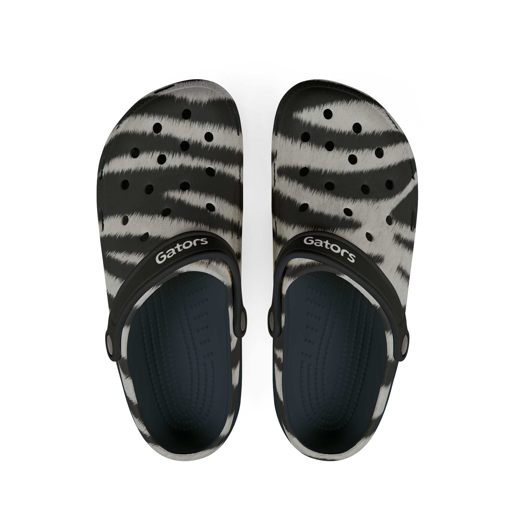 Zebra Print Clogs – Gators